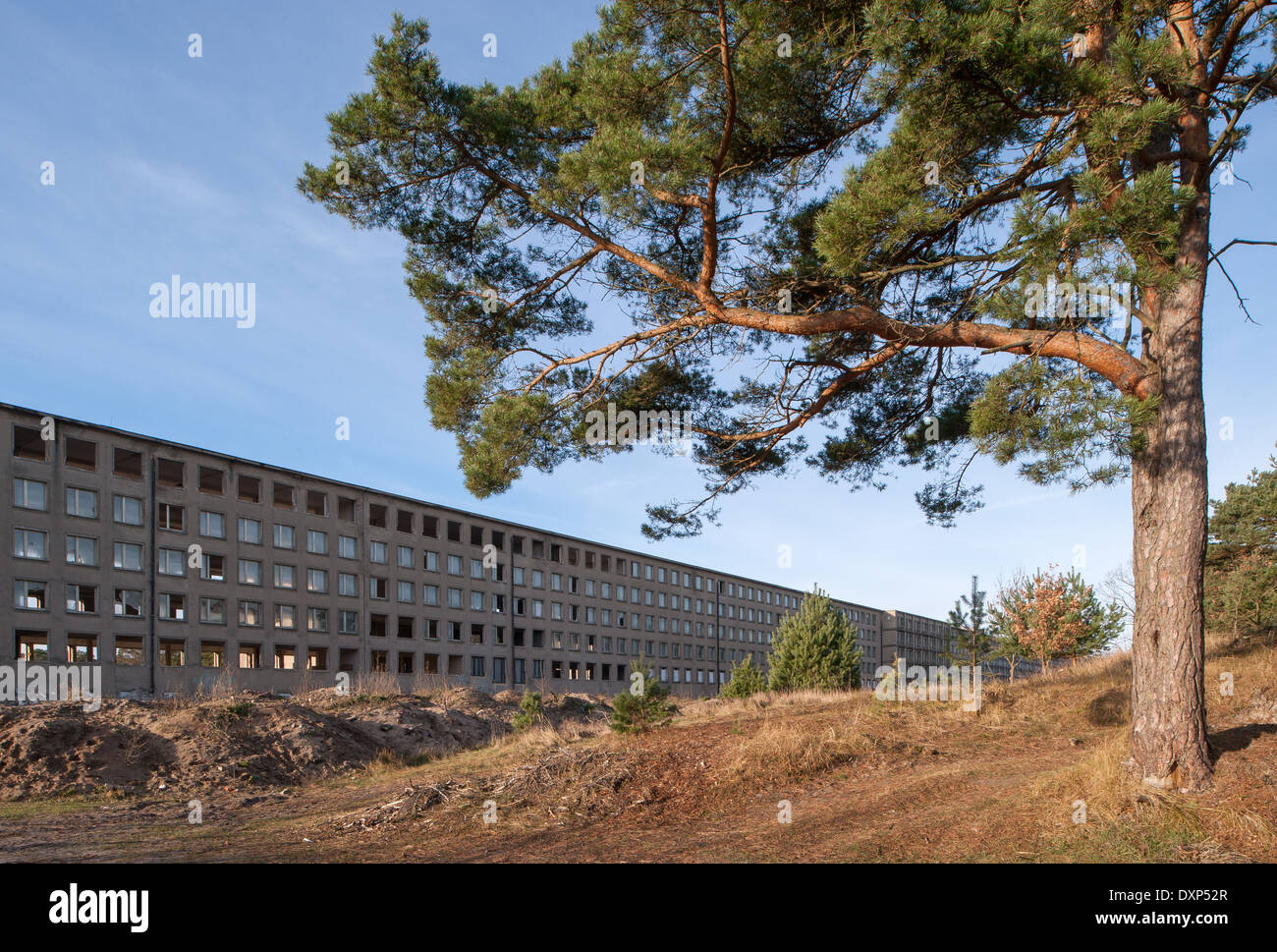 Prora, Germany, South Wing 2 of the former KdF plant in Prora on Ruegen ...