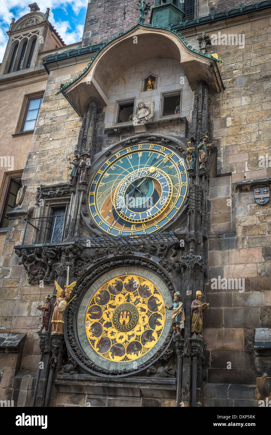 Astronomical Clock in Prague Stock Photo - Alamy