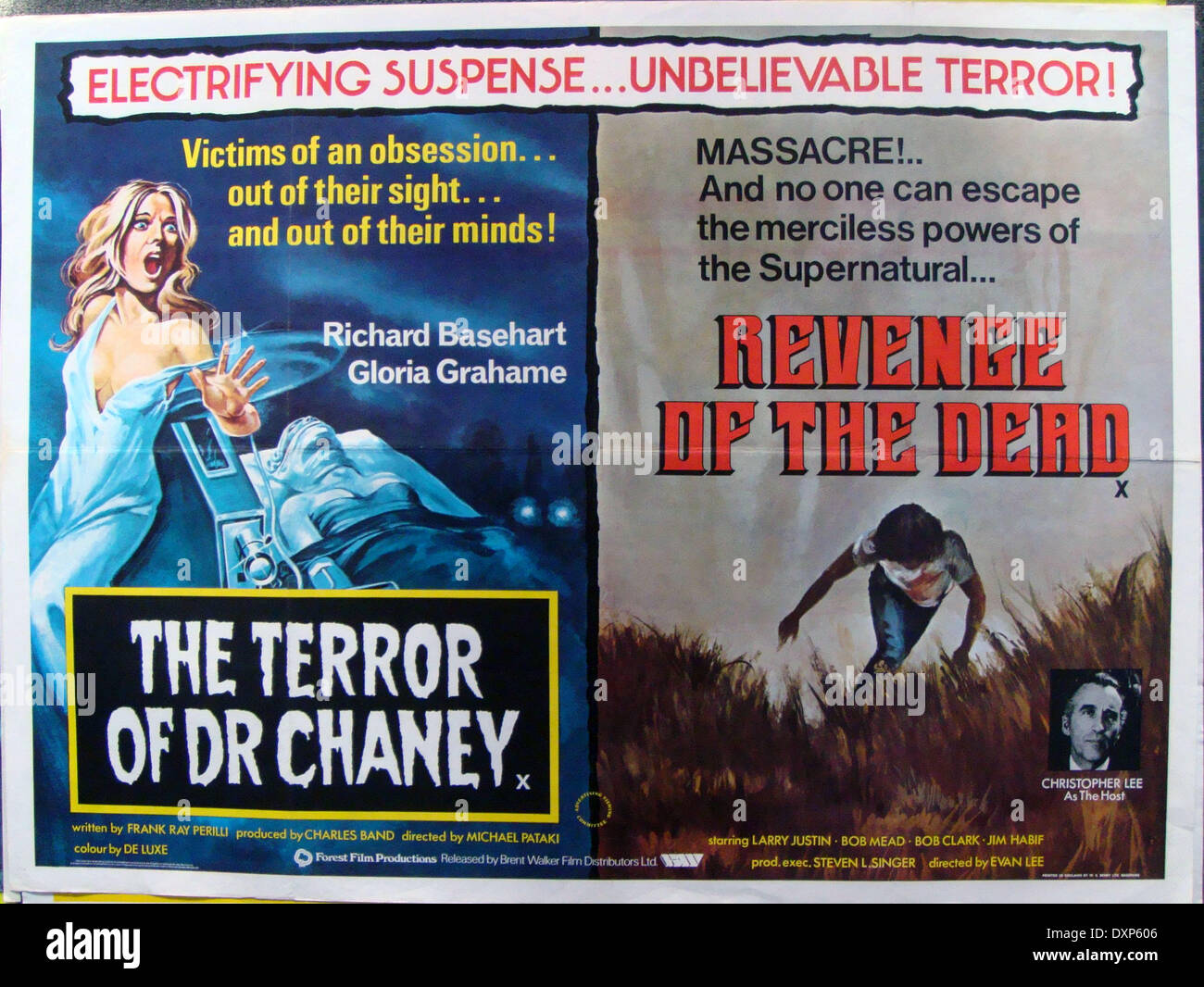 THE TERROR OF DR CHANEY Stock Photo - Alamy