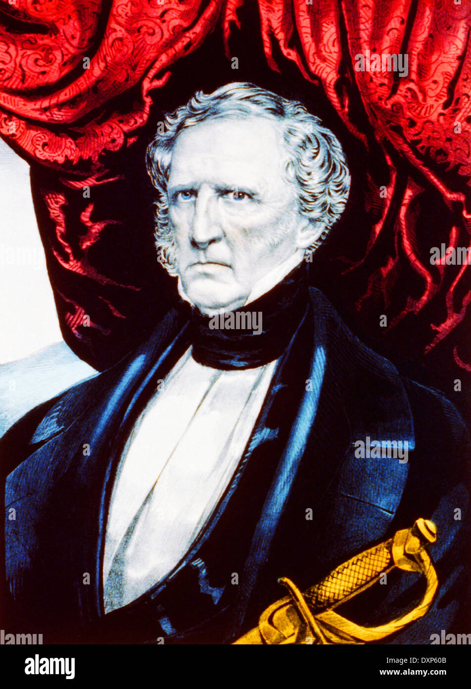 Vintage portrait of winfield scott hi-res stock photography and images - Alamy