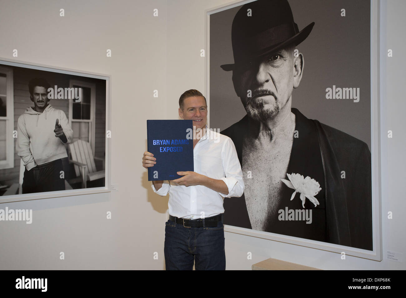 Bryan Adams at a photocall for Bryan Adam's news book "Exposed by Bryan ...