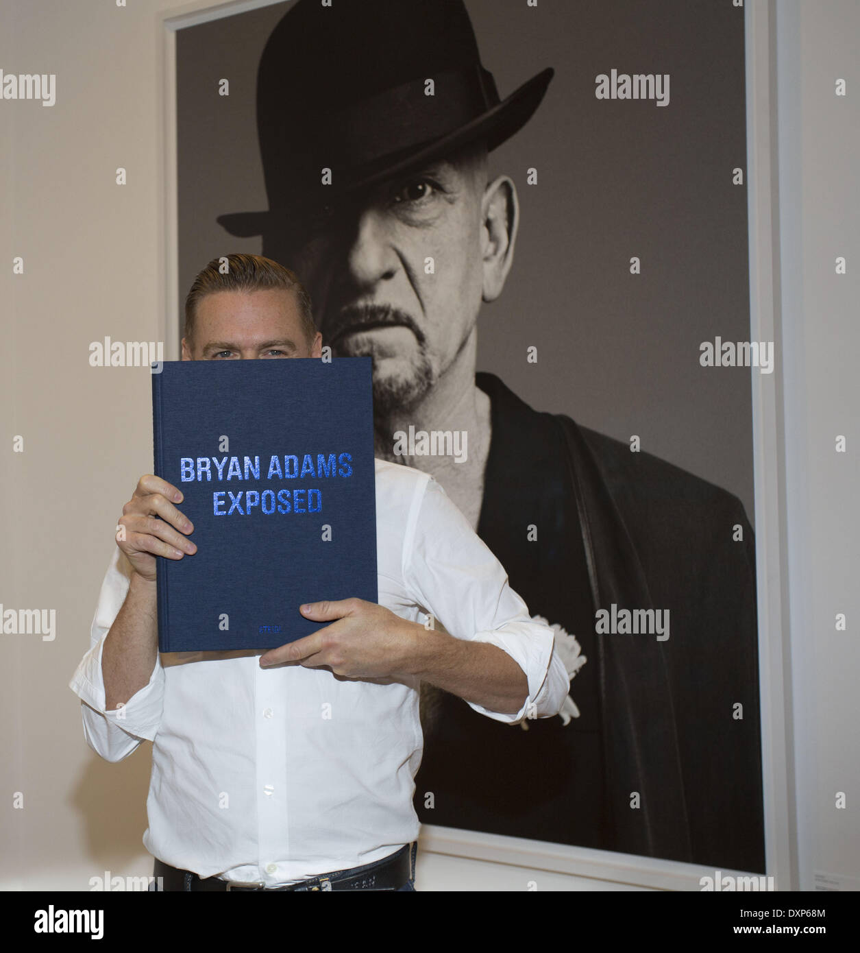 Bryan Adams at a photocall for Bryan Adam's news book "Exposed by Bryan ...