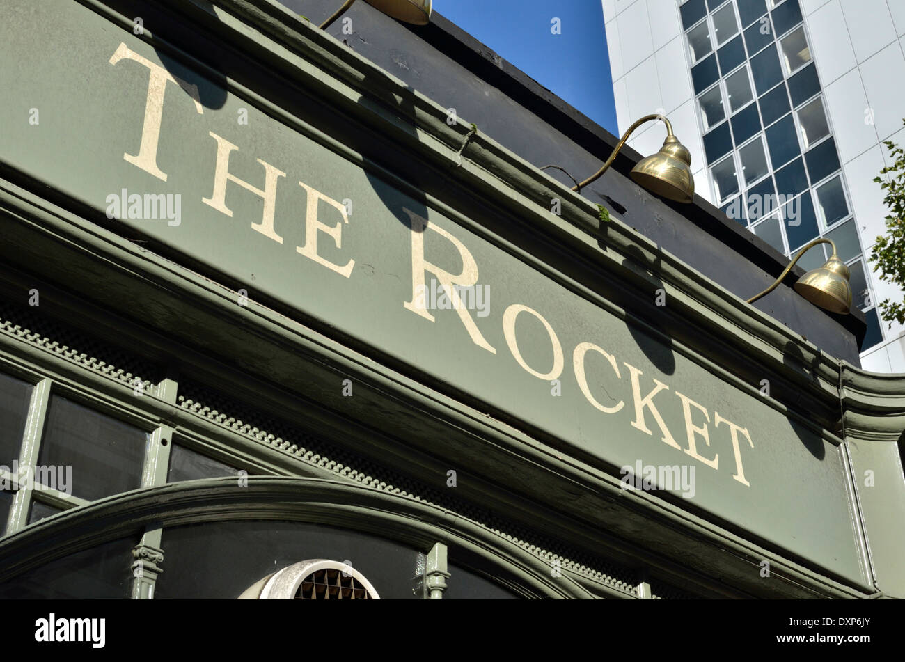 The Rocket pub in Euston Road, London, UK Stock Photo - Alamy