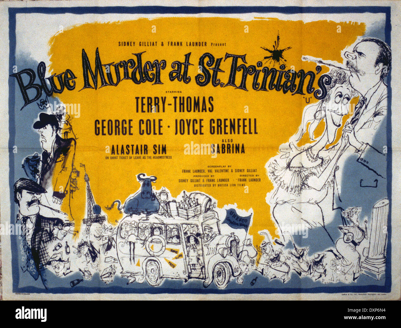 Blue murder at st trinian’s poster hi-res stock photography and images ...