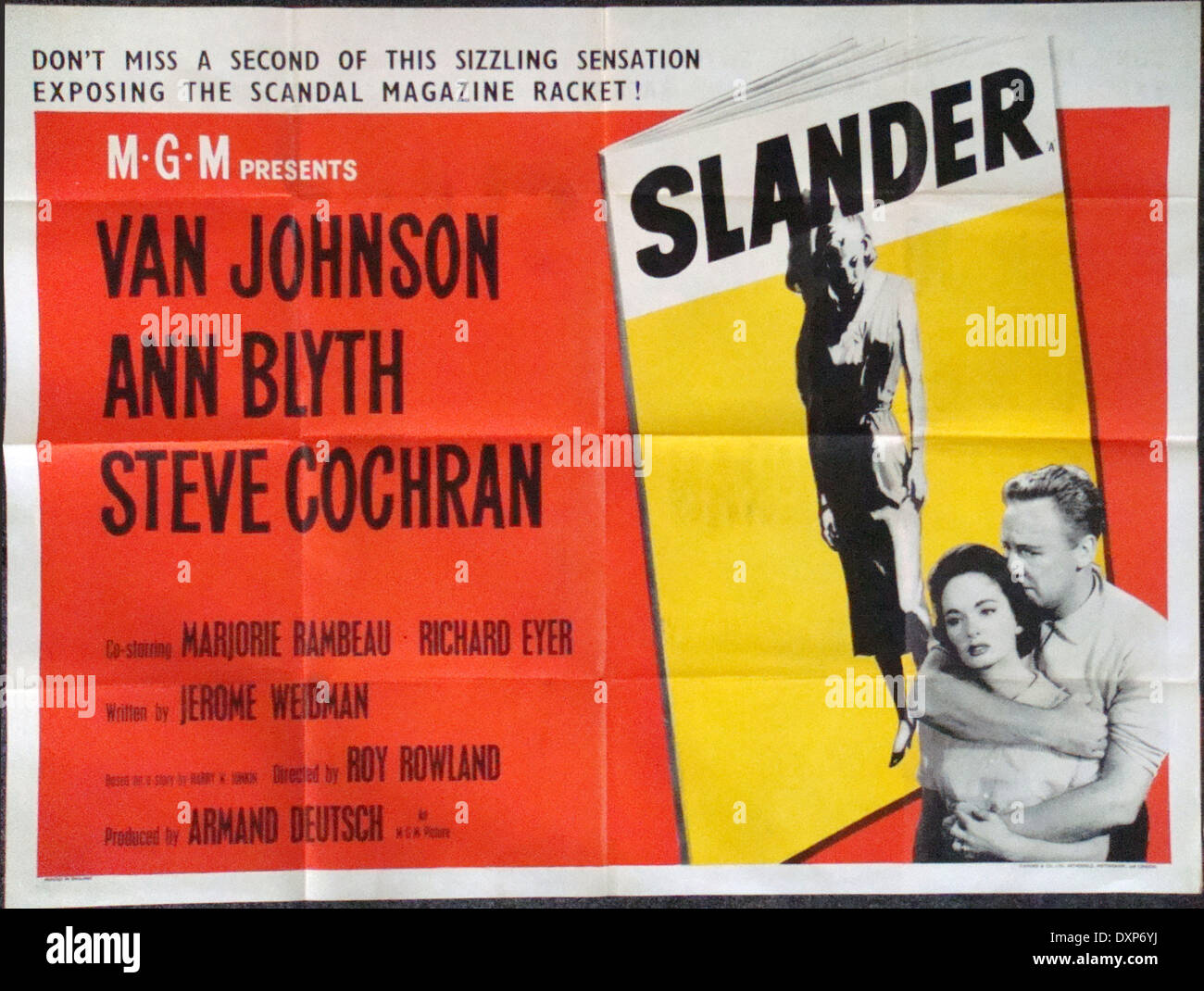 Movie posters 1950s hi-res stock photography and images - Alamy