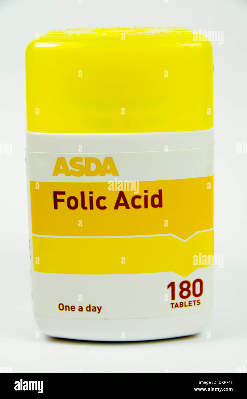 Folic acid supplement hi-res stock photography and images - Alamy