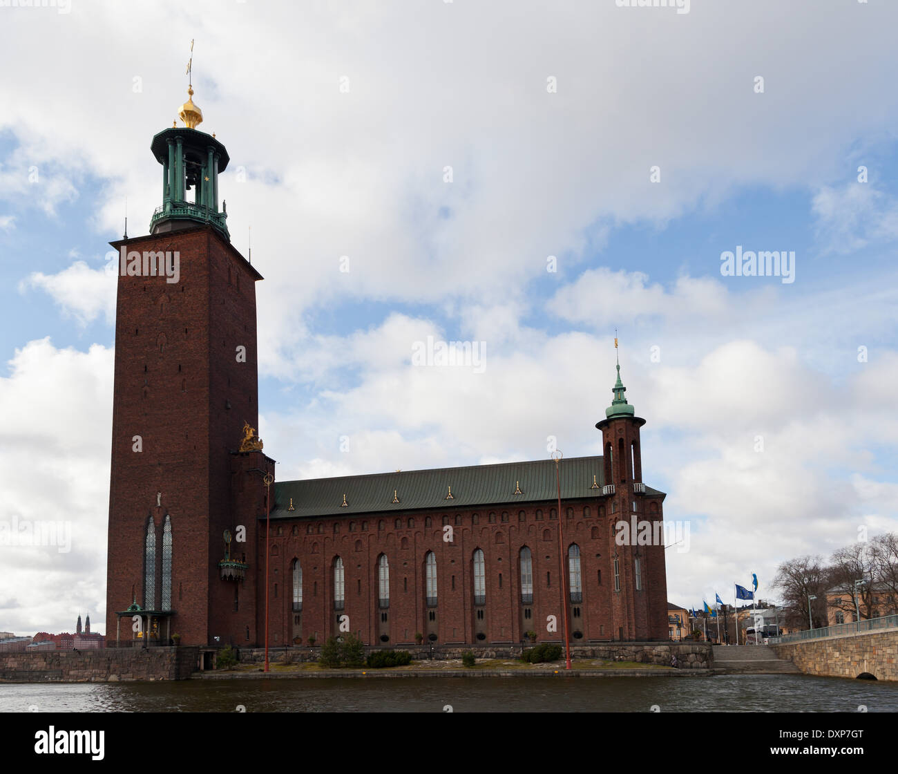 Stockholm, Sweden - Stadshuset (City Hall), Kungsholmen Stock Photo - Alamy