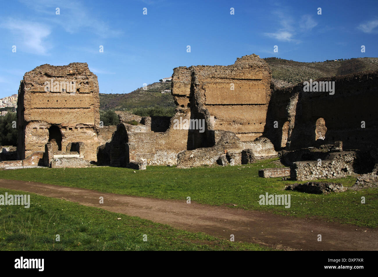 Italy. Hadrian's Villa. Imperial Villa built by Emperor Hadrian (76-138 ...