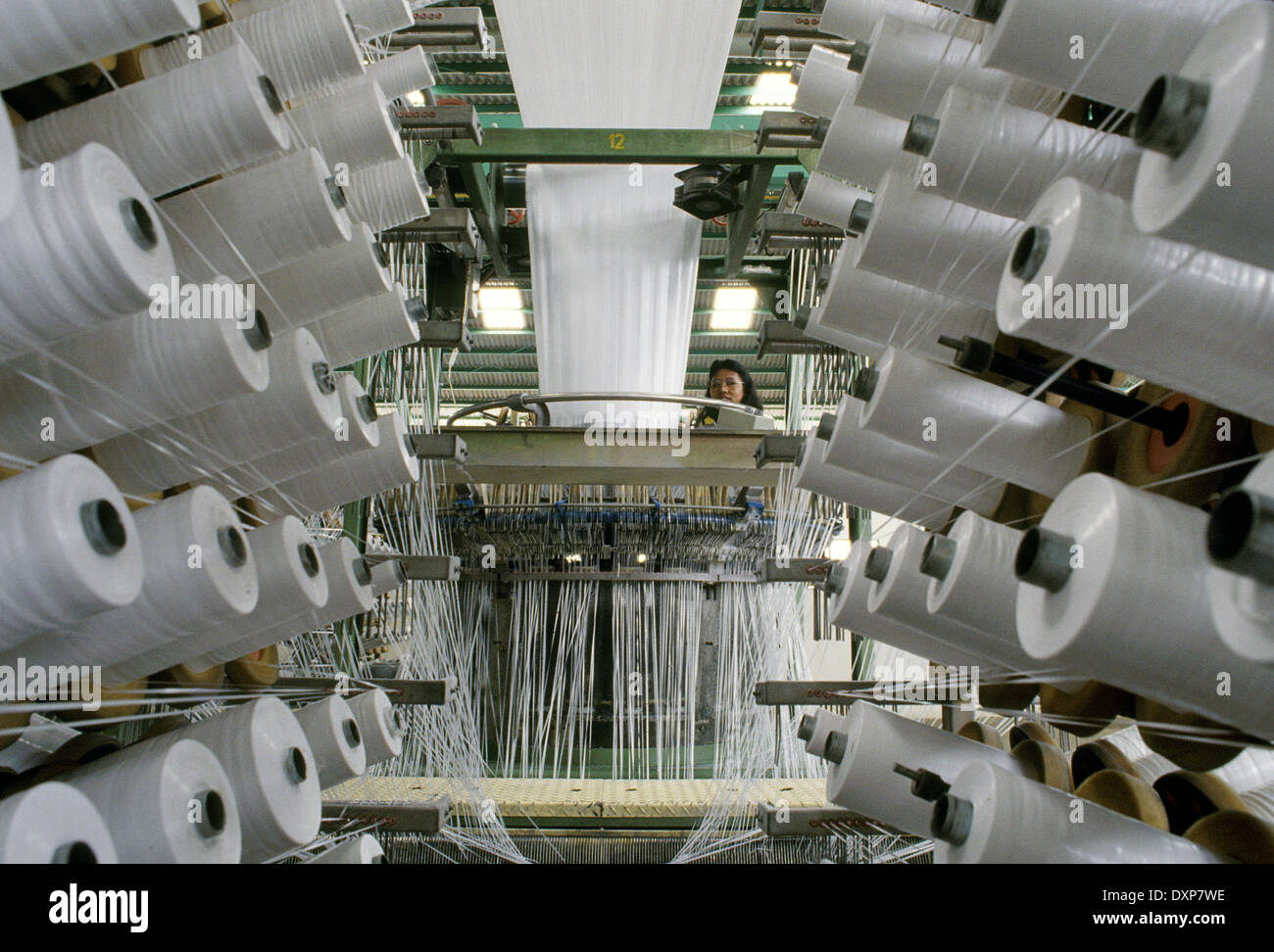 Textile industry production Indonesia Stock Photo - Alamy