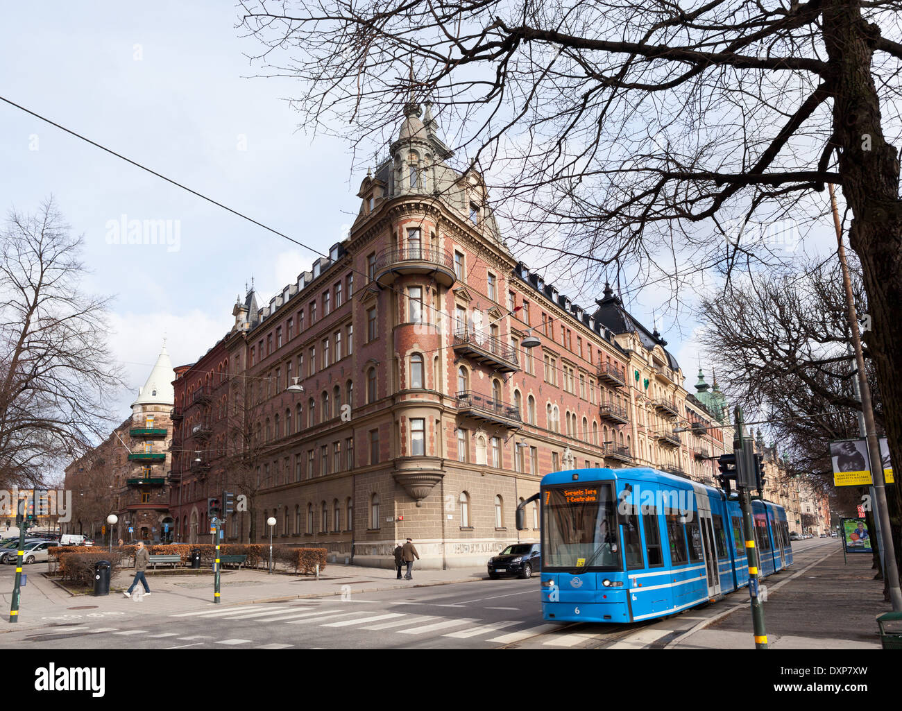 Stockholm buildings strandvägen östermalm hi-res stock photography and ...