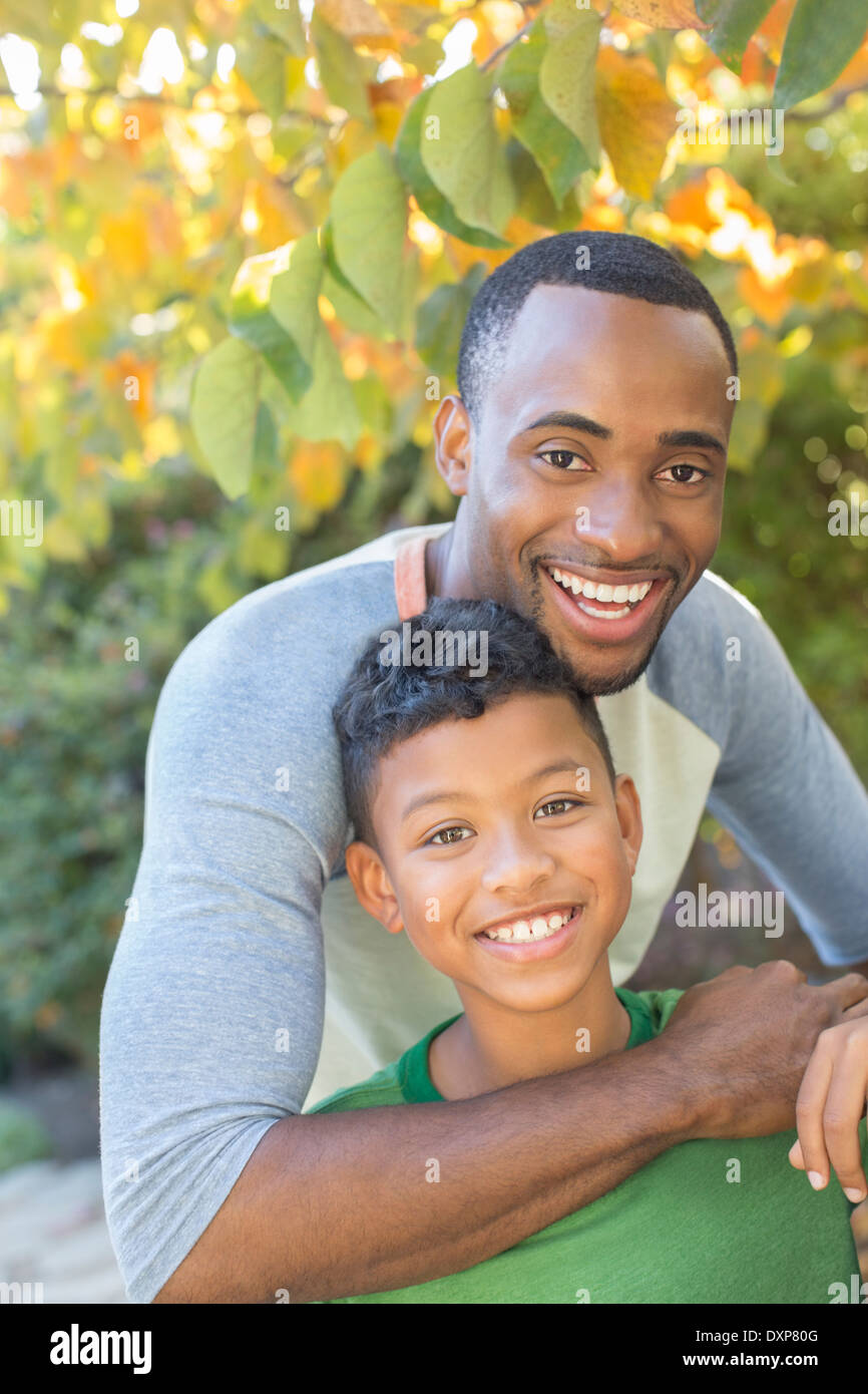 African father and son hi-res stock photography and images - Alamy