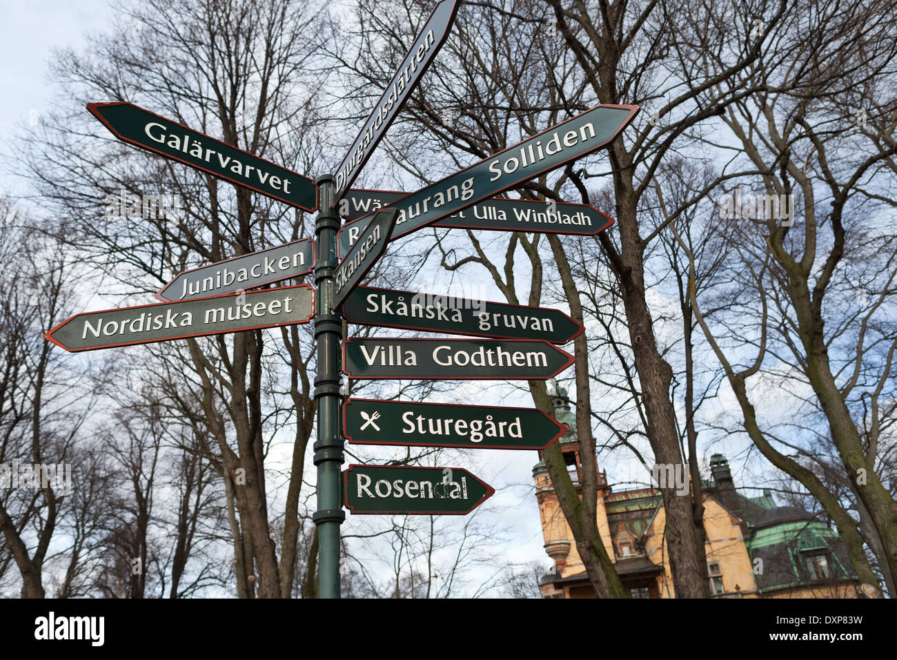 Stockholm Signs High Resolution Stock Photography and Images - Alamy