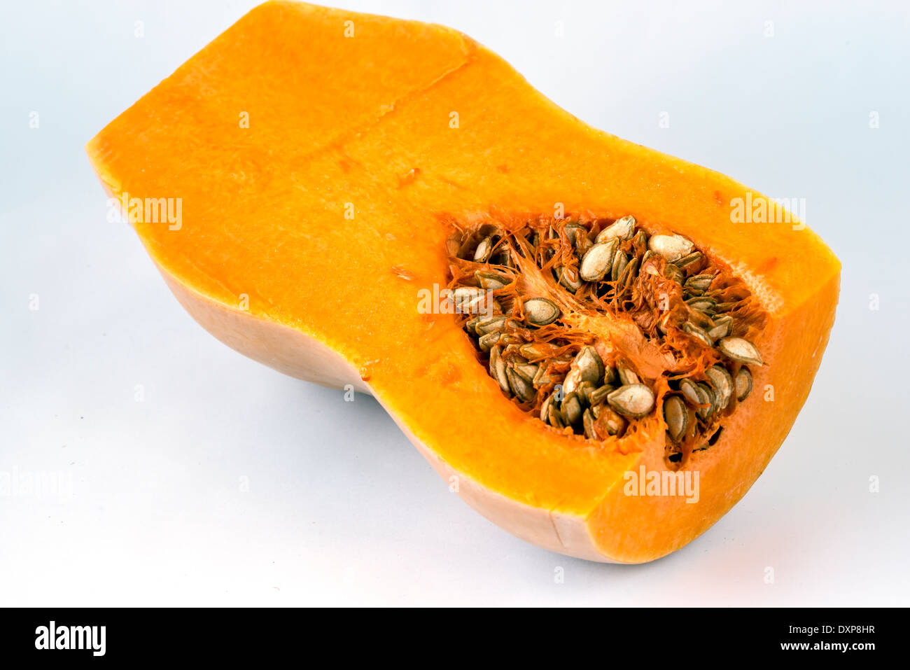 Butternut squash (Cucurbita moschata), also known in Australia and New ...
