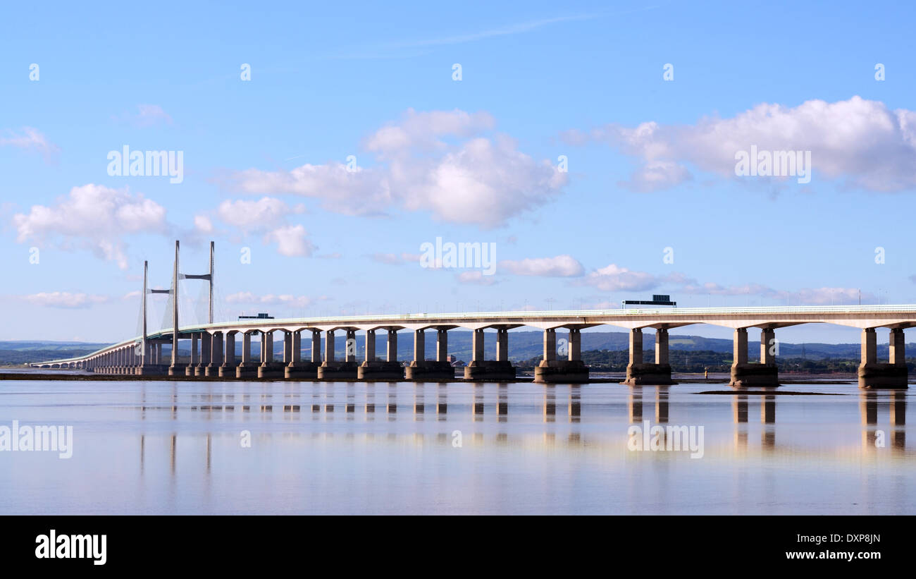 The Second Severn Crossing Stock Photo - Alamy