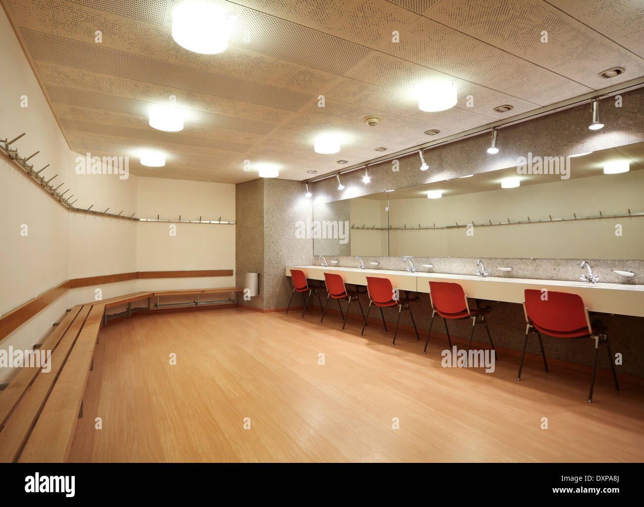 interior of a Congress Palace, dressing room Stock Photo - Alamy
