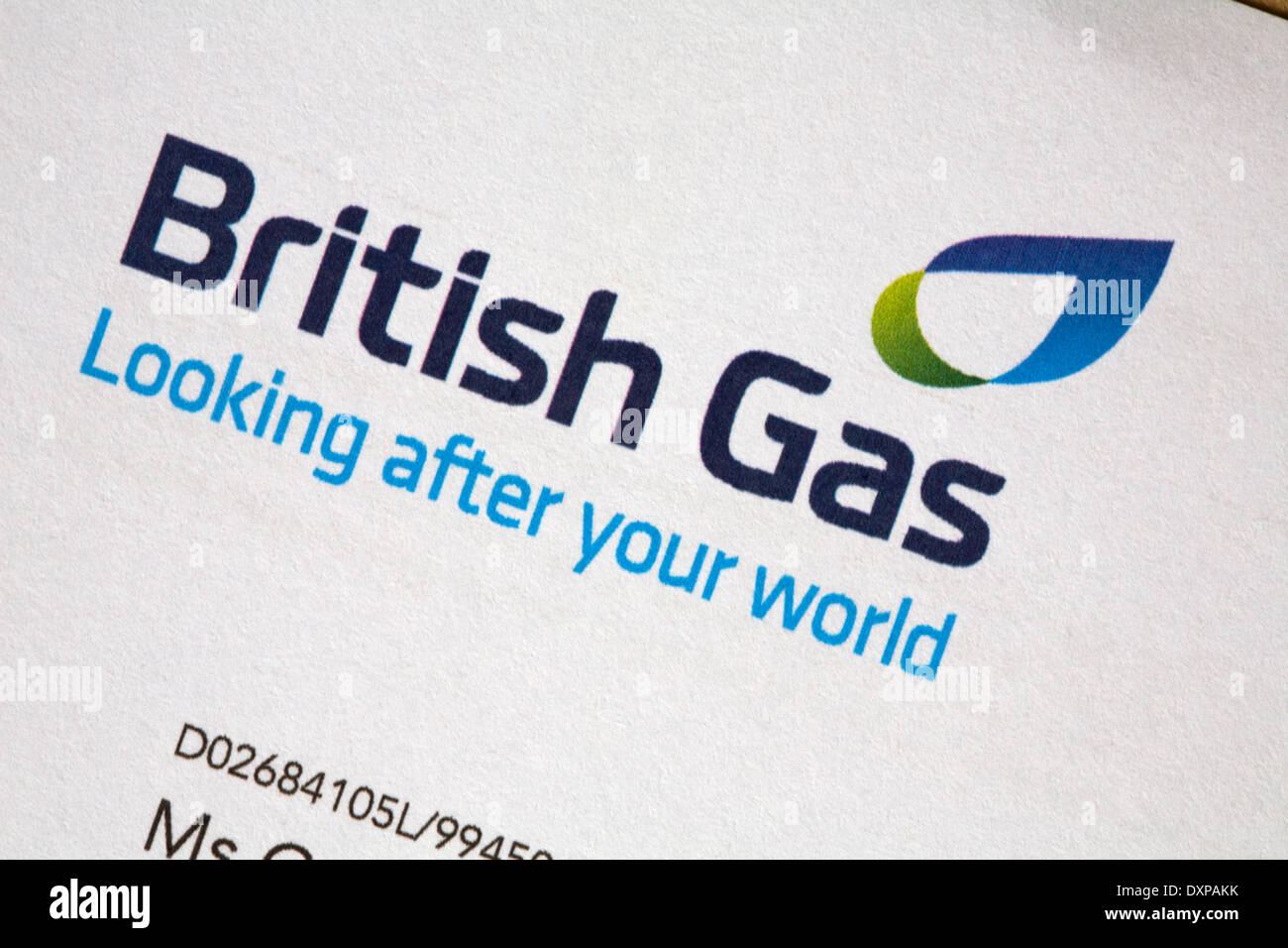 British gas logo hi-res stock photography and images - Alamy