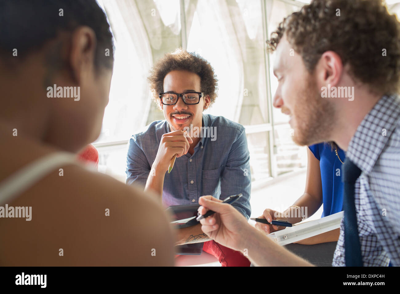 Creative business people in meeting Stock Photo - Alamy