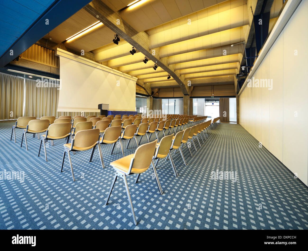 interior of a conference hall Stock Photo - Alamy