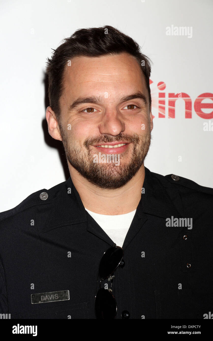 Las Vegas, NV USA. 27th March, 2014: Jake Johnson arrives at 20th ...