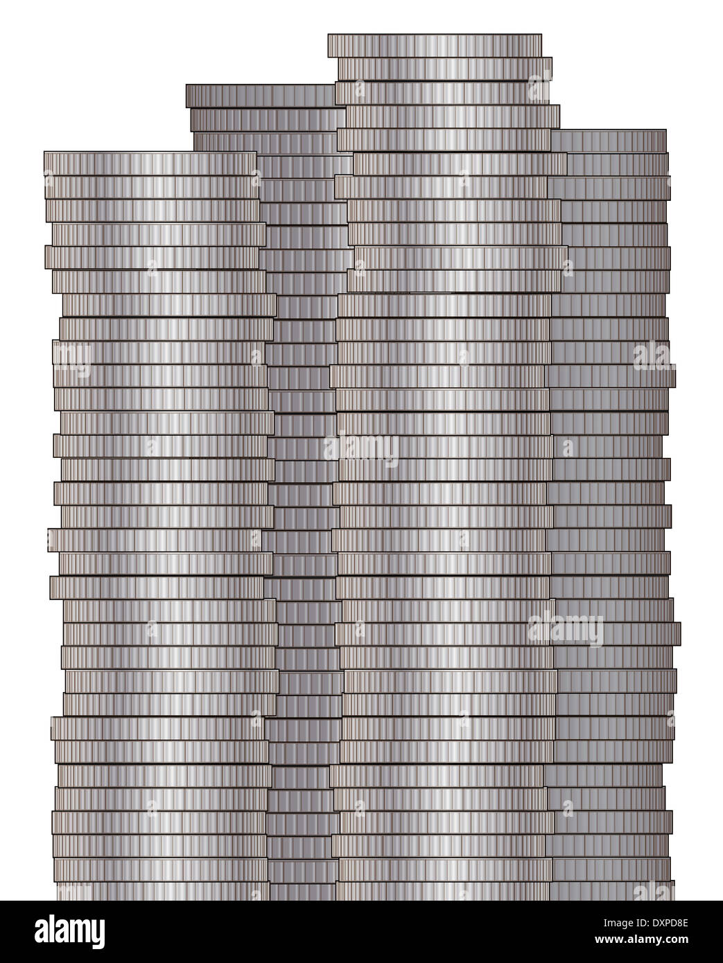 Piles of money drawing hi-res stock photography and images - Alamy