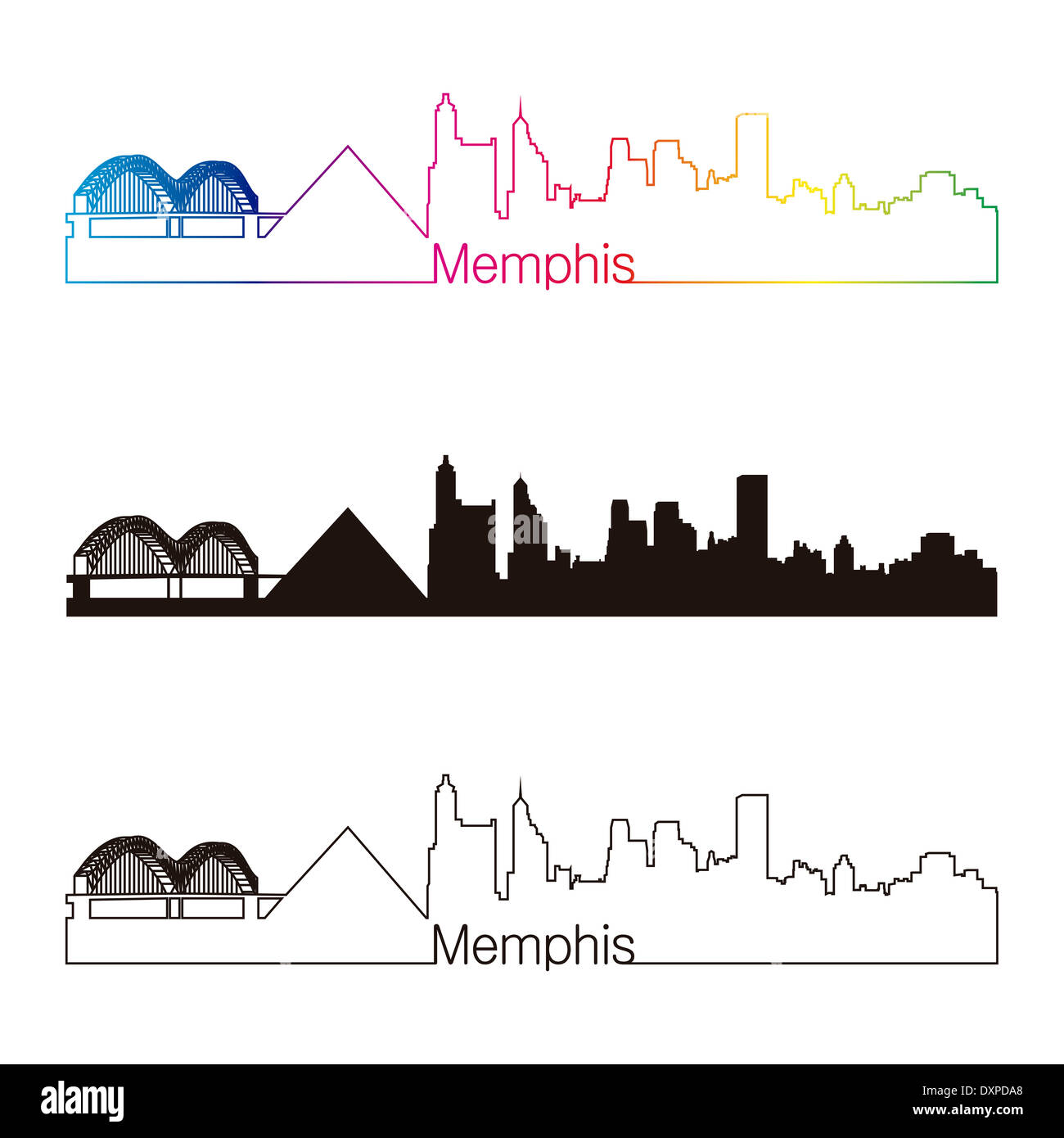 Memphis tennessee america Cut Out Stock Images & Pictures - Alamy