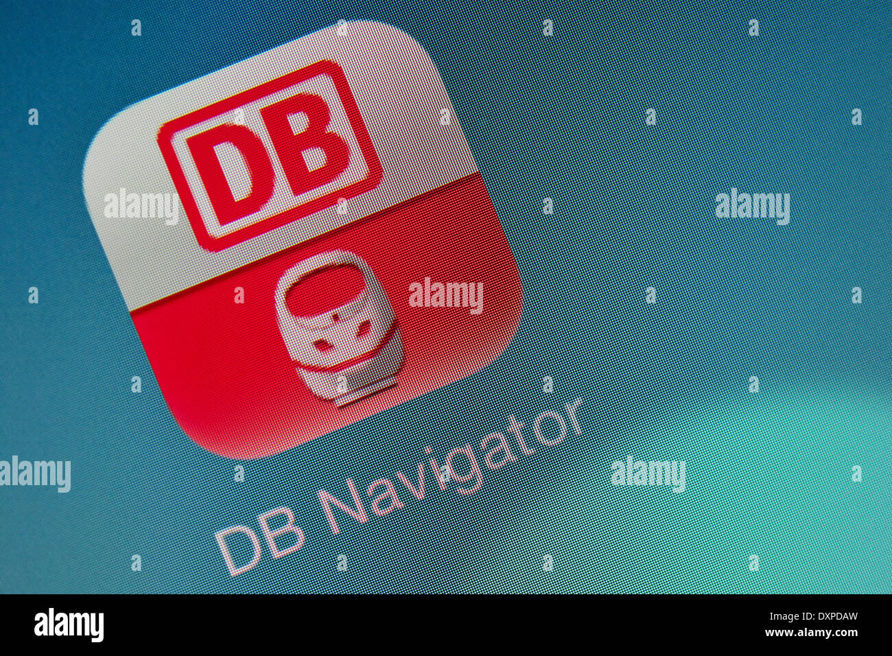 Oldenburg, Germany, DB Navigator app on a smartphone Stock Photo - Alamy