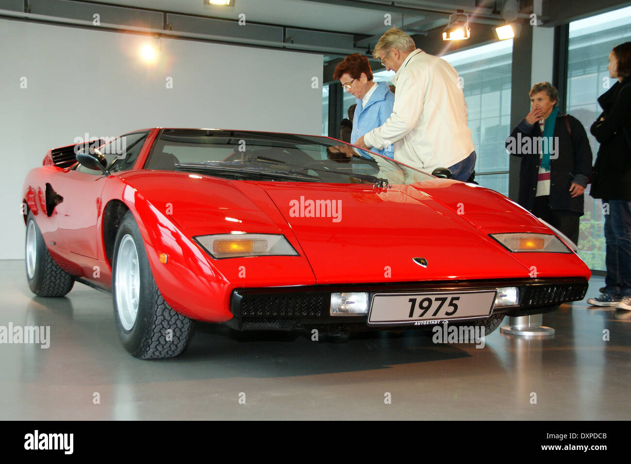 Wolfsburg, Germany, Lamborghini ZeitHaus the Autostadt Stock Photo - Alamy