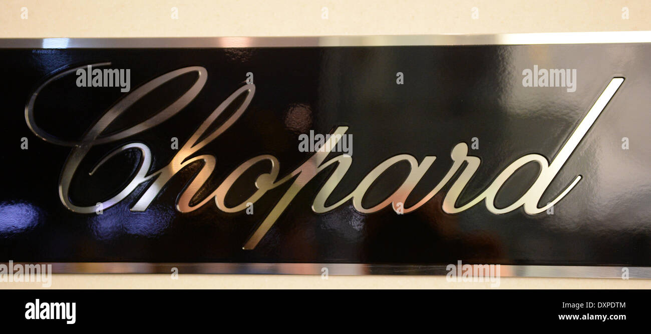 Chopard logo hi-res stock photography and images - Alamy