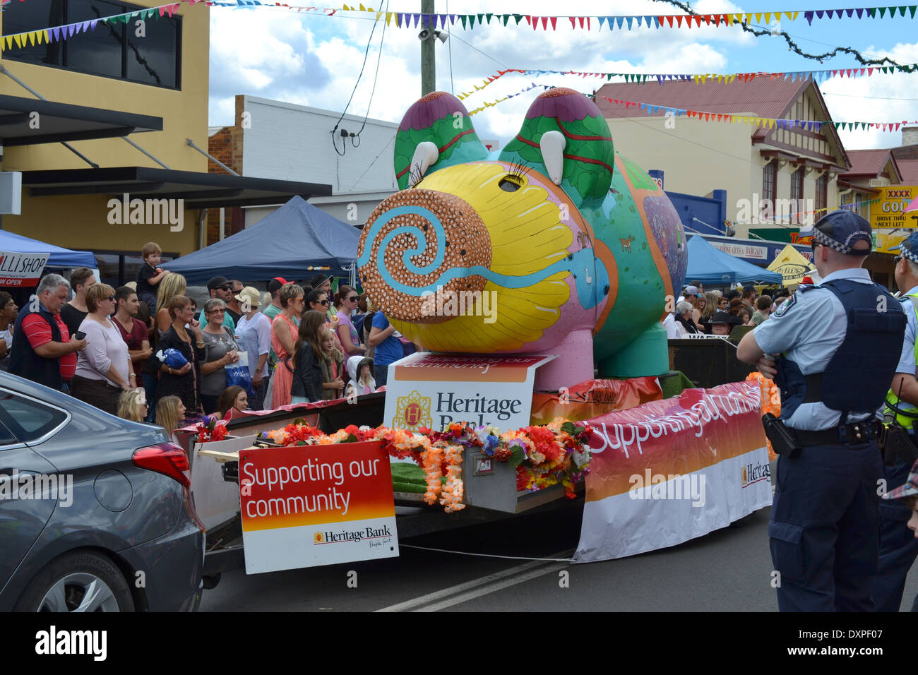 Stanthorpe Apple and Grape Festival Parade 2014 Stock Photo - Alamy