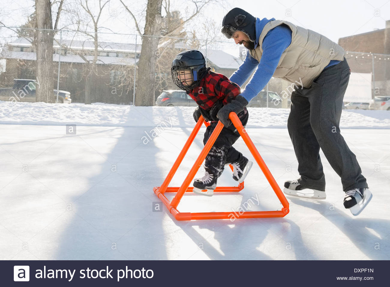 Skating assistant hi-res stock photography and images - Alamy