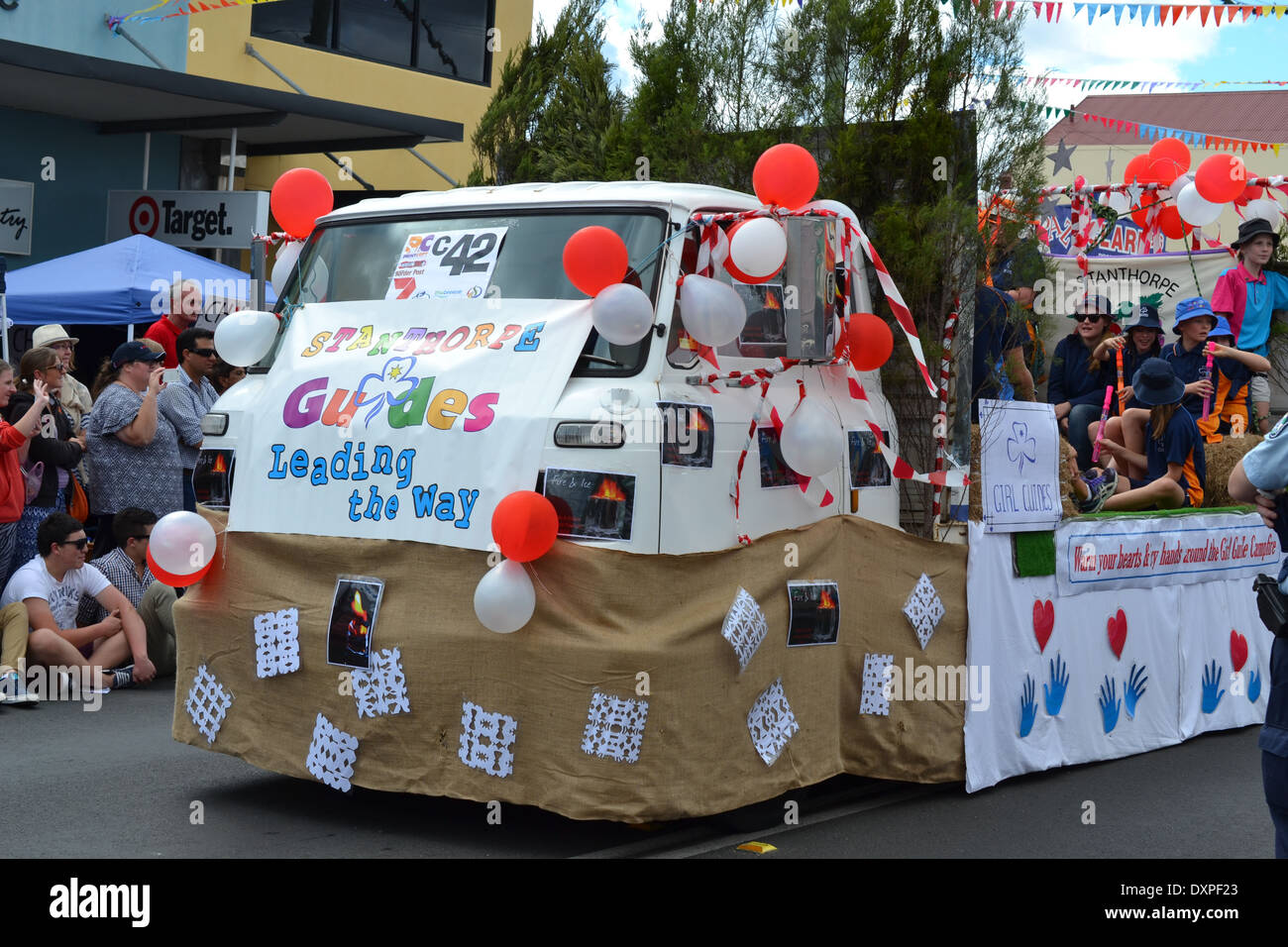 Stanthorpe Apple and Grape Festival Parade 2014 Stock Photo - Alamy
