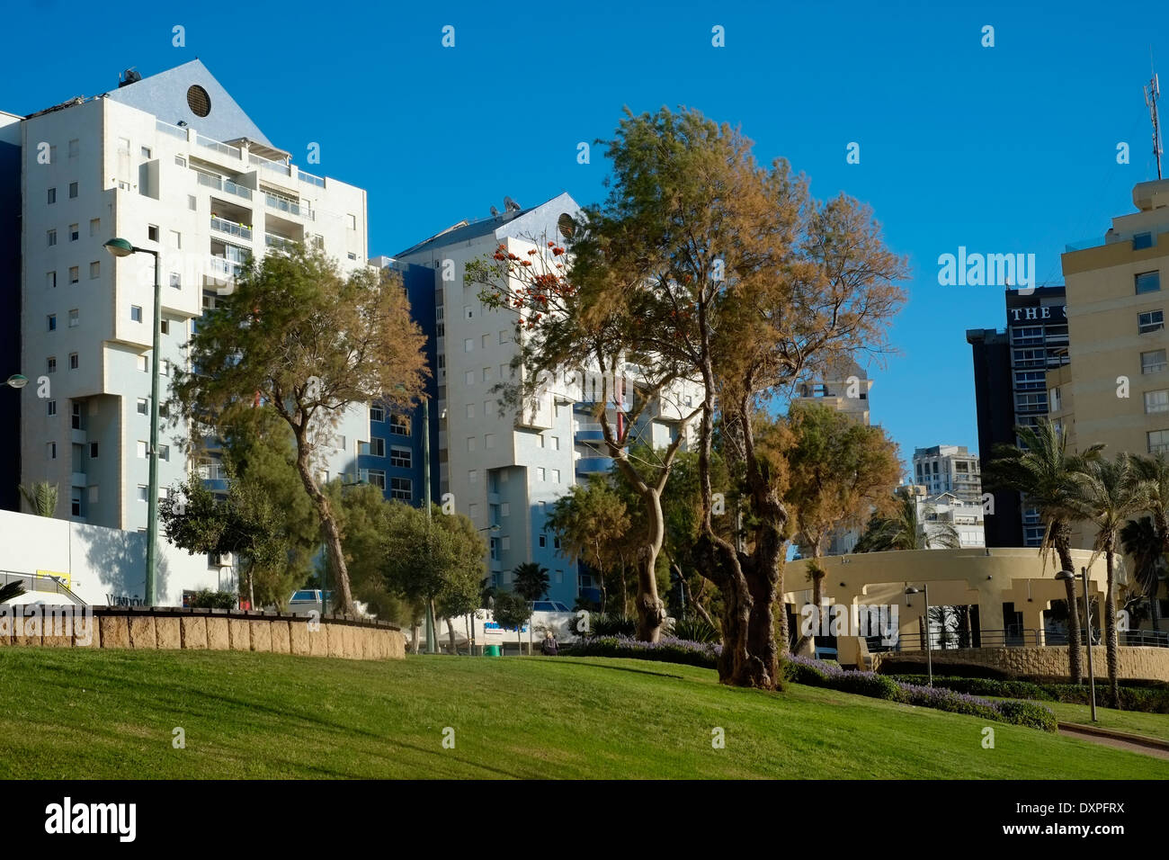 A residential neighborhood in the northern district of the city of ...