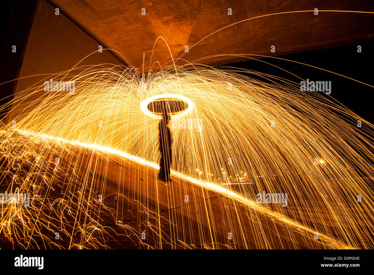 Electric Sparks Shower