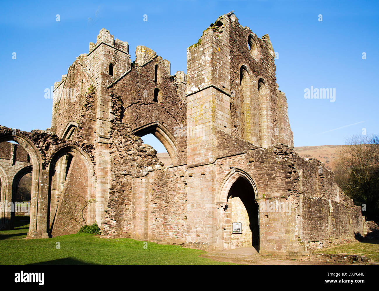 Llanthony priory, monmouthshire, wales hi-res stock photography and ...