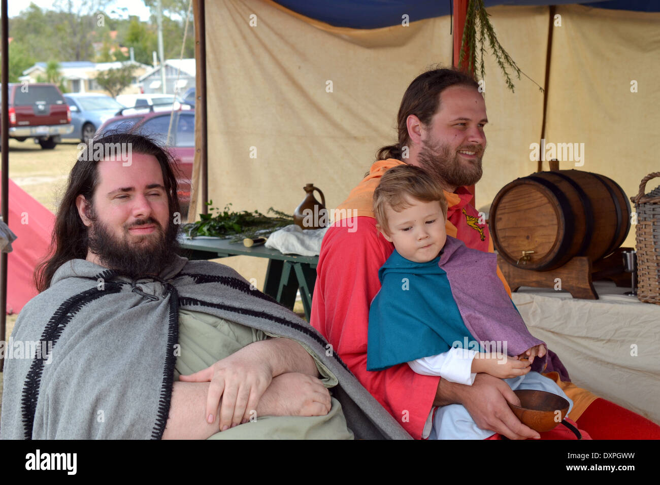Medieval family sleeping hi-res stock photography and images - Alamy