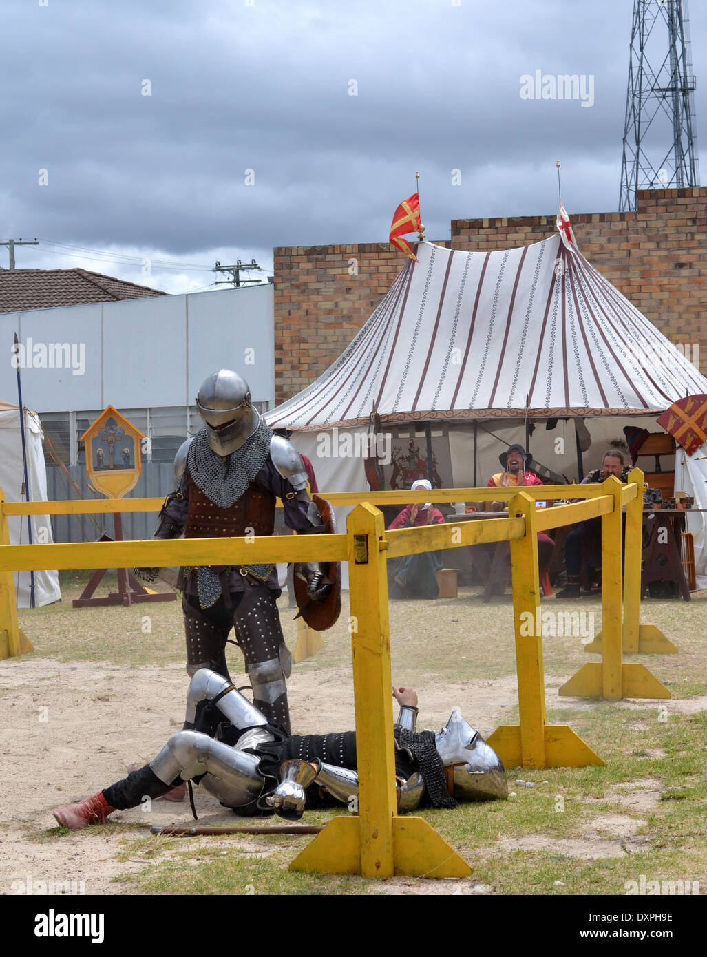 Sword duel field hi-res stock photography and images - Alamy