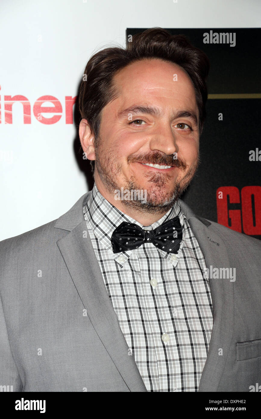 Las Vegas, NV USA. 27th March 2014: Ben Falcone arrives at Warner Bros ...