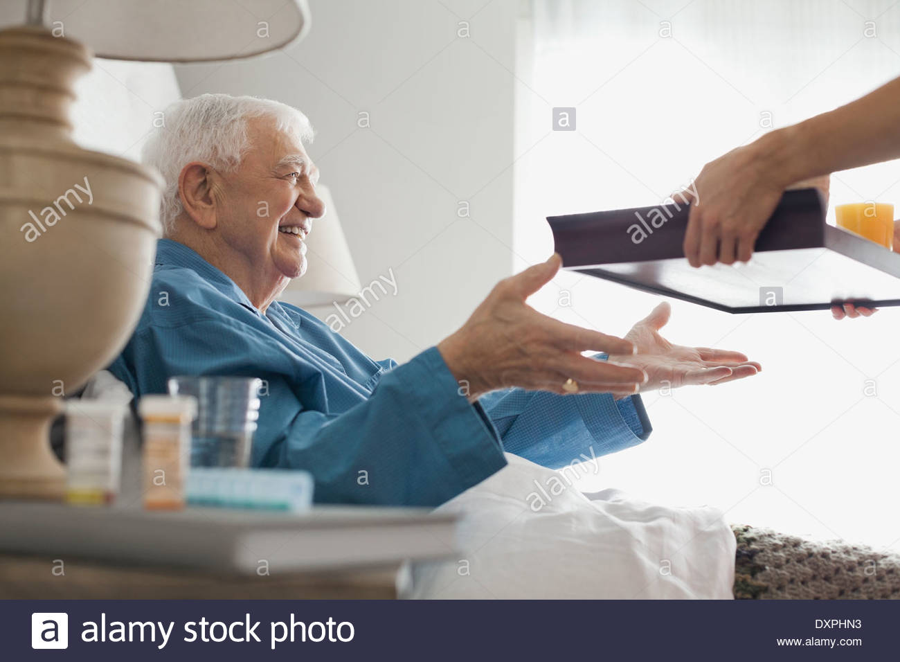 Receiving medical care hi-res stock photography and images - Alamy