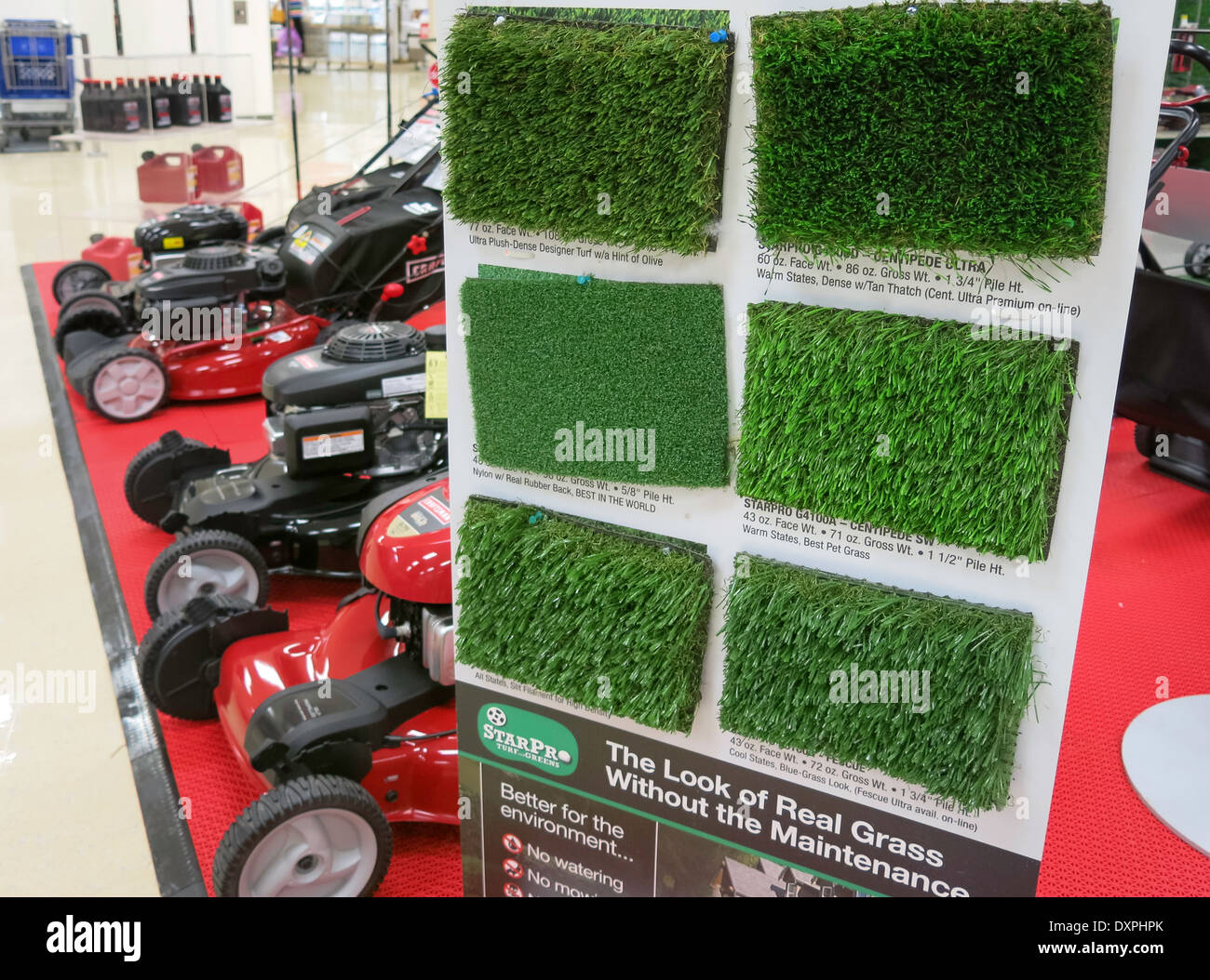 Grass Cutting and Turf Maintenance Display, Sears Store, WestShore ...