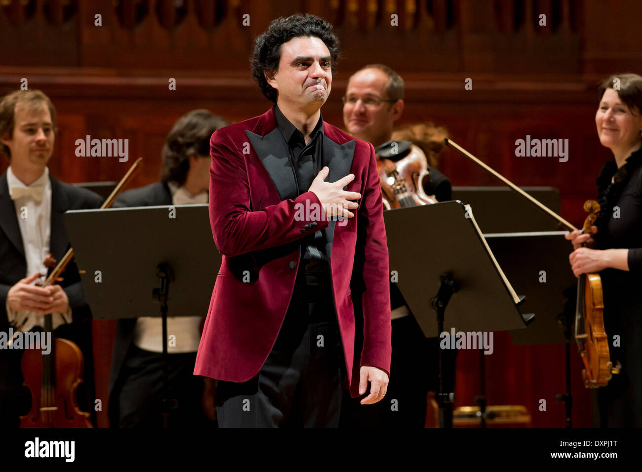 Prague, Czech Republic. 28th Mar, 2014. Mexican tenor Rolando Villazon ...