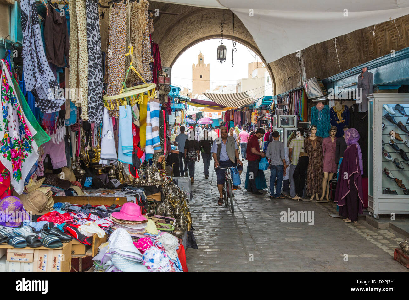 The medina in Kairouan, Tunisia Stock Photo - Alamy