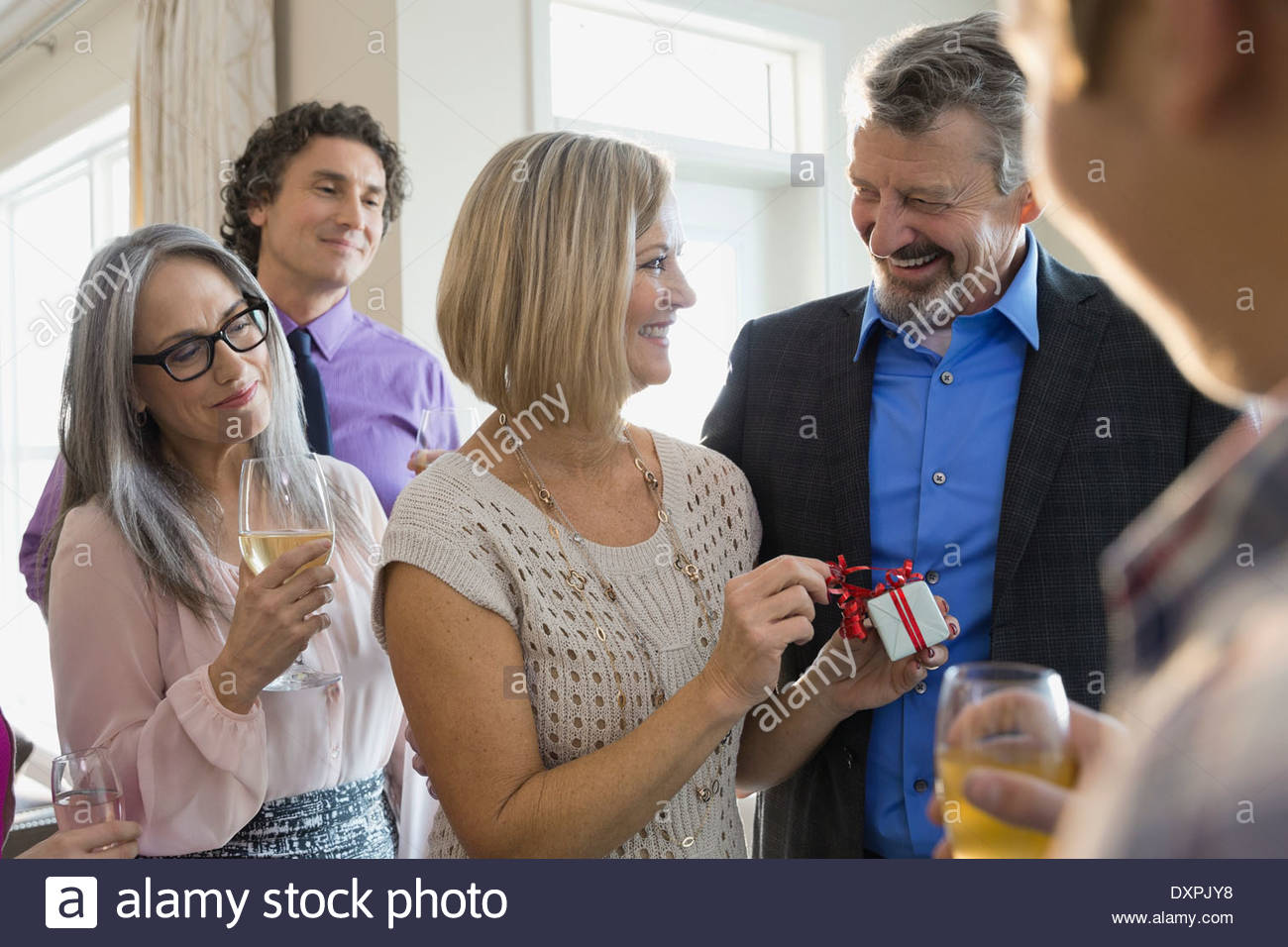 Opening surprise gift box hi-res stock photography and images - Alamy