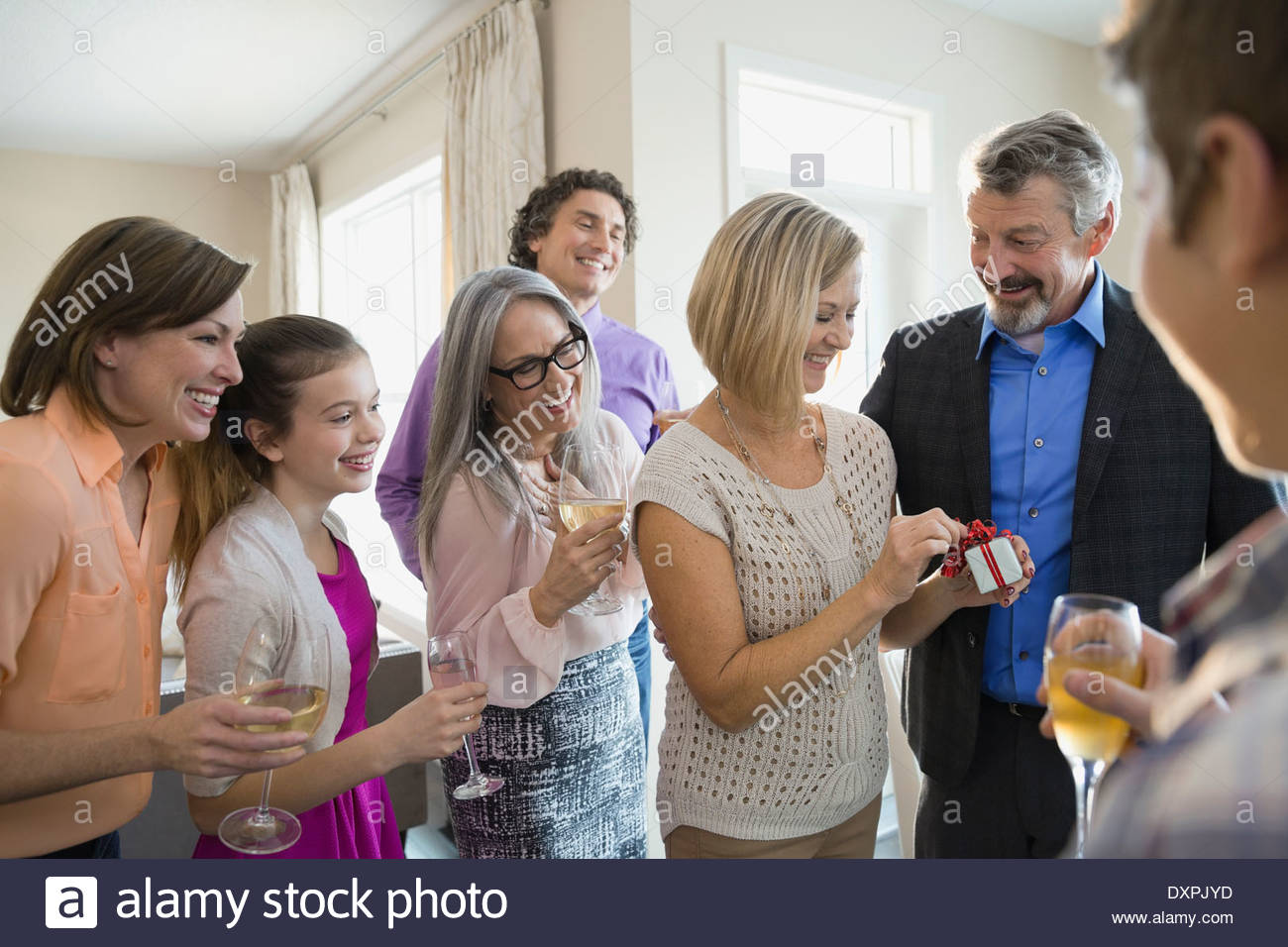 Opening surprise gift box hi-res stock photography and images - Alamy