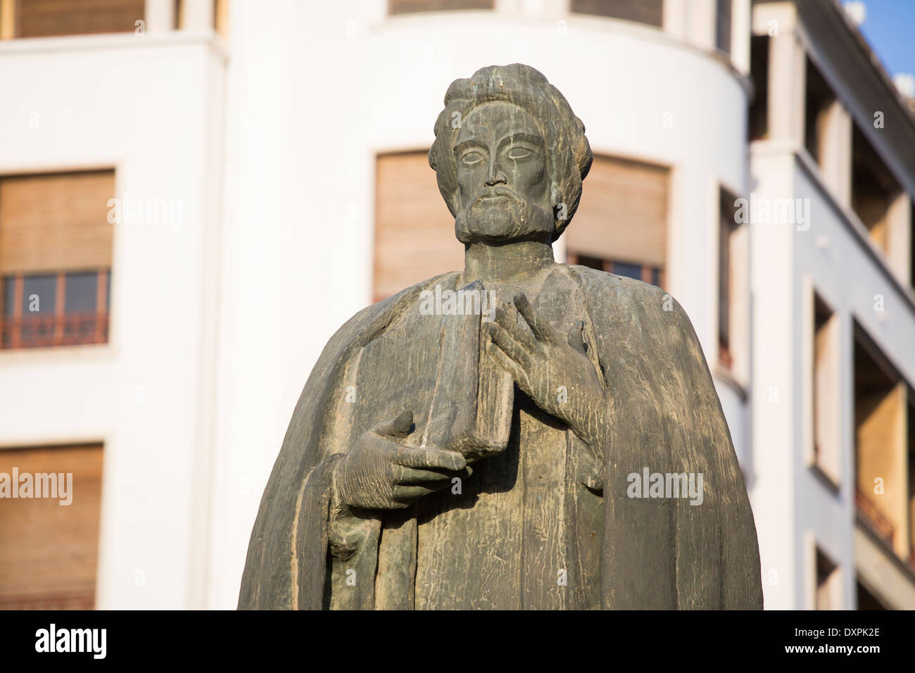 Statue of Philosopher and Historian Ibn Khaldun, Tunis, Tunisia Stock ...
