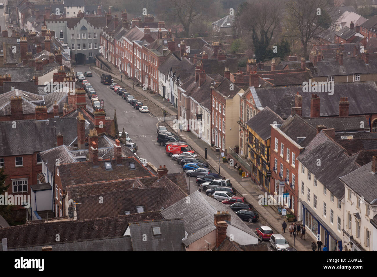 Ludlow high street hi-res stock photography and images - Alamy
