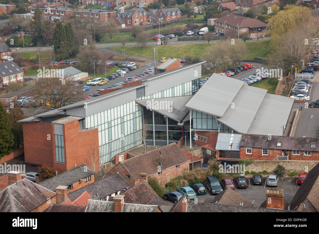 Ludlow Museum Resource Centre and Library, Ludlow, Shropshire Stock ...