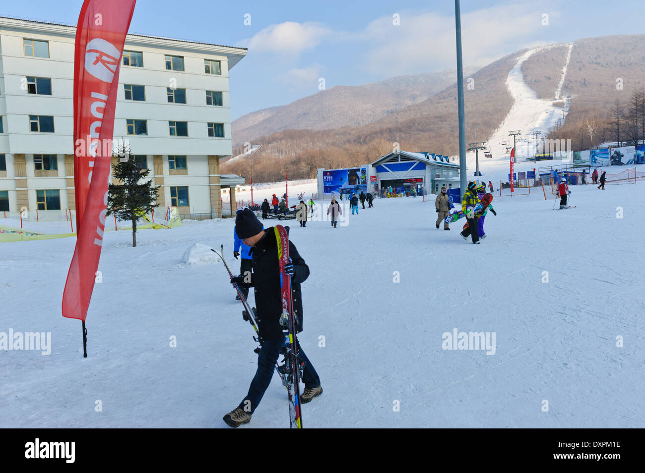 Beidahu ski resort hi-res stock photography and images - Alamy