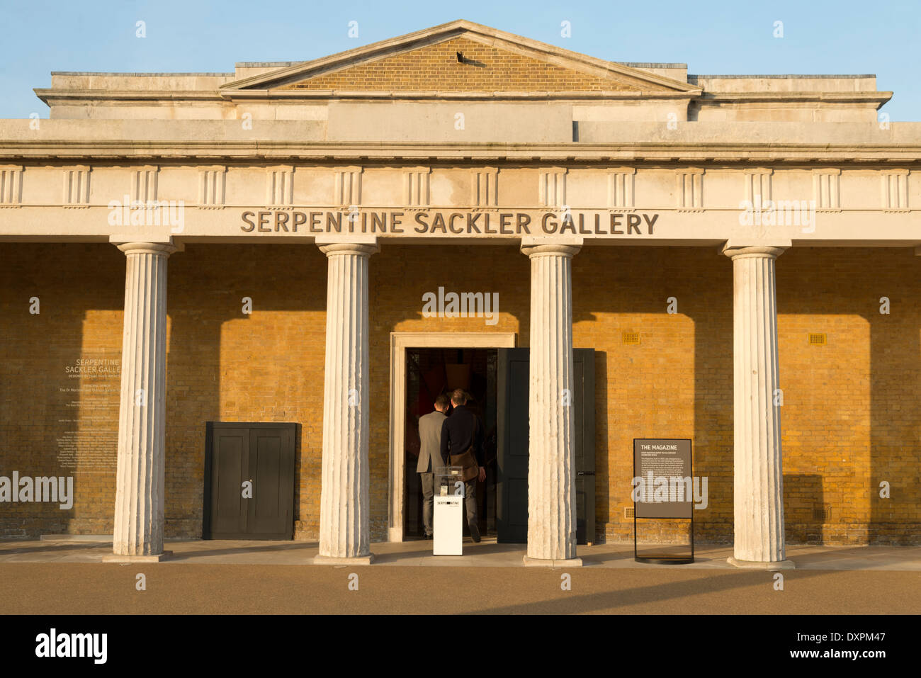 Sackler gallery the serpentine hi-res stock photography and images - Alamy