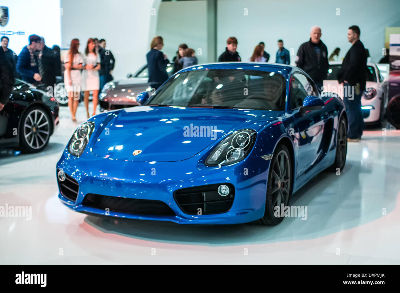 Porsche motor show hi-res stock photography and images - Alamy