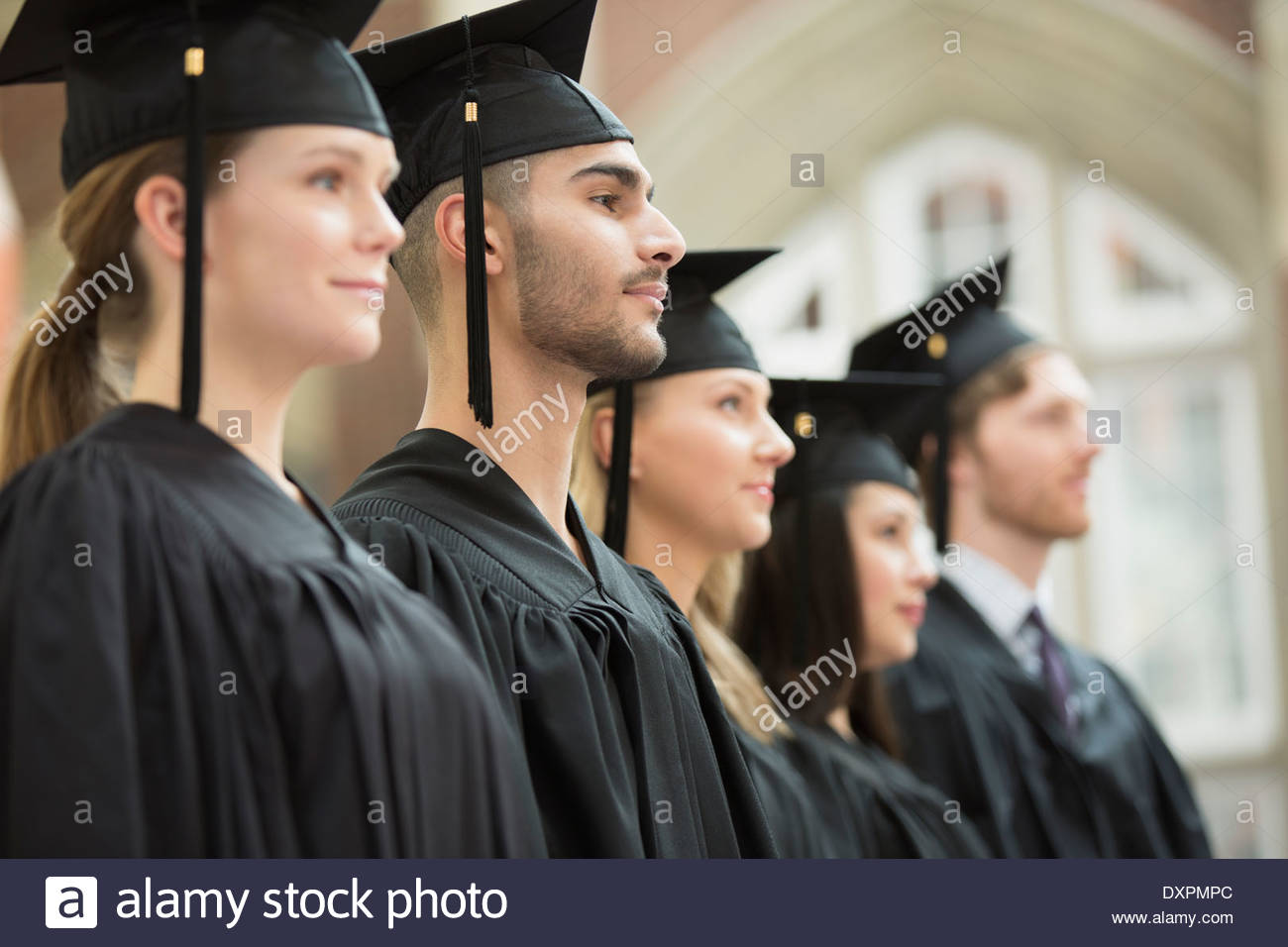 Side profile graduate student hi-res stock photography and images - Alamy